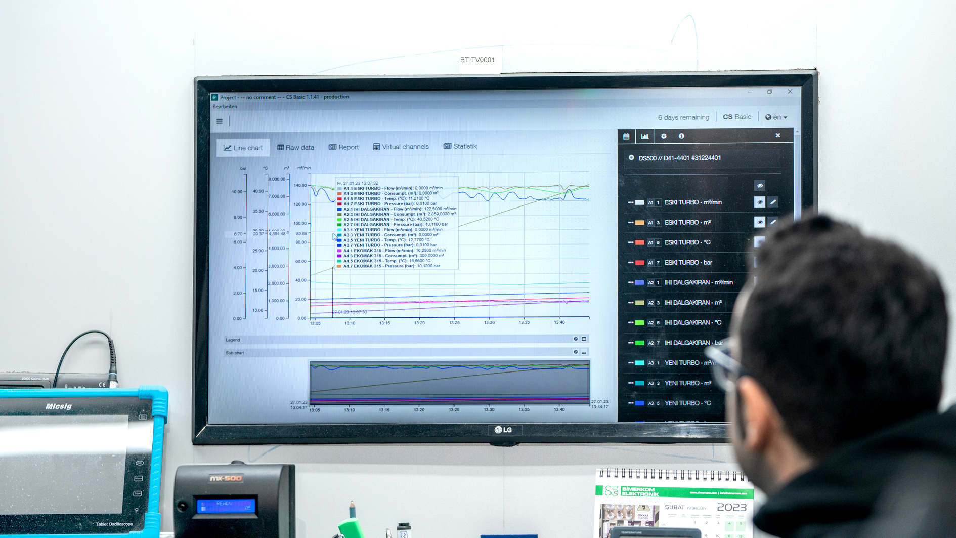 Flow measurement on turbo compressors - VX 570 | CS INSTRUMENTS